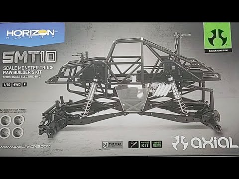 Axial SMT10 Raw Builders kit; Unboxing & Kit Content Review - YouTube