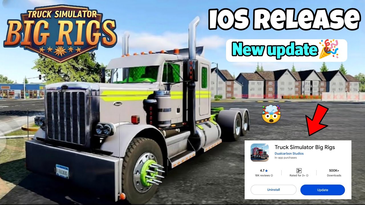 TRUCK SIMULATOR BIG RIGS iOS RELEASE🎉⛽ First New update Details🤯 - YouTube