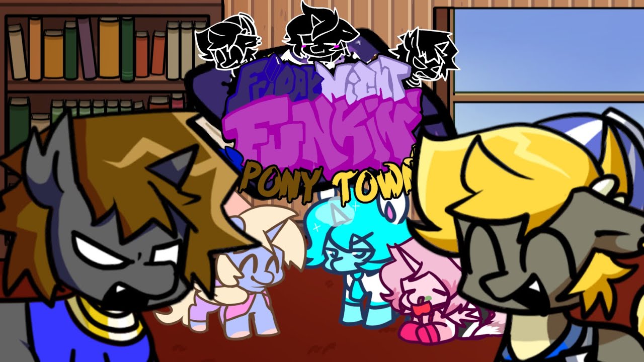 Friday Night Funkin - Pony Town Mod [HARD] - YouTube