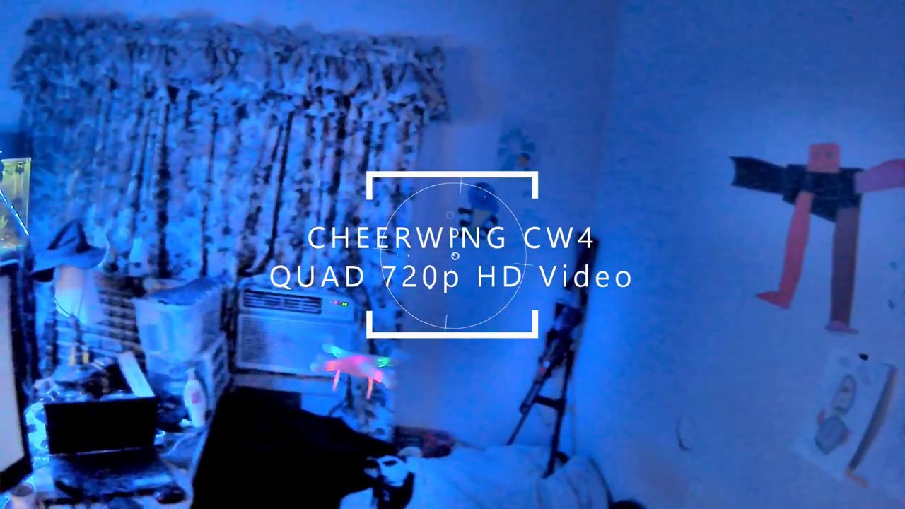 Cheerwing CW4 Quad Drone Review - YouTube