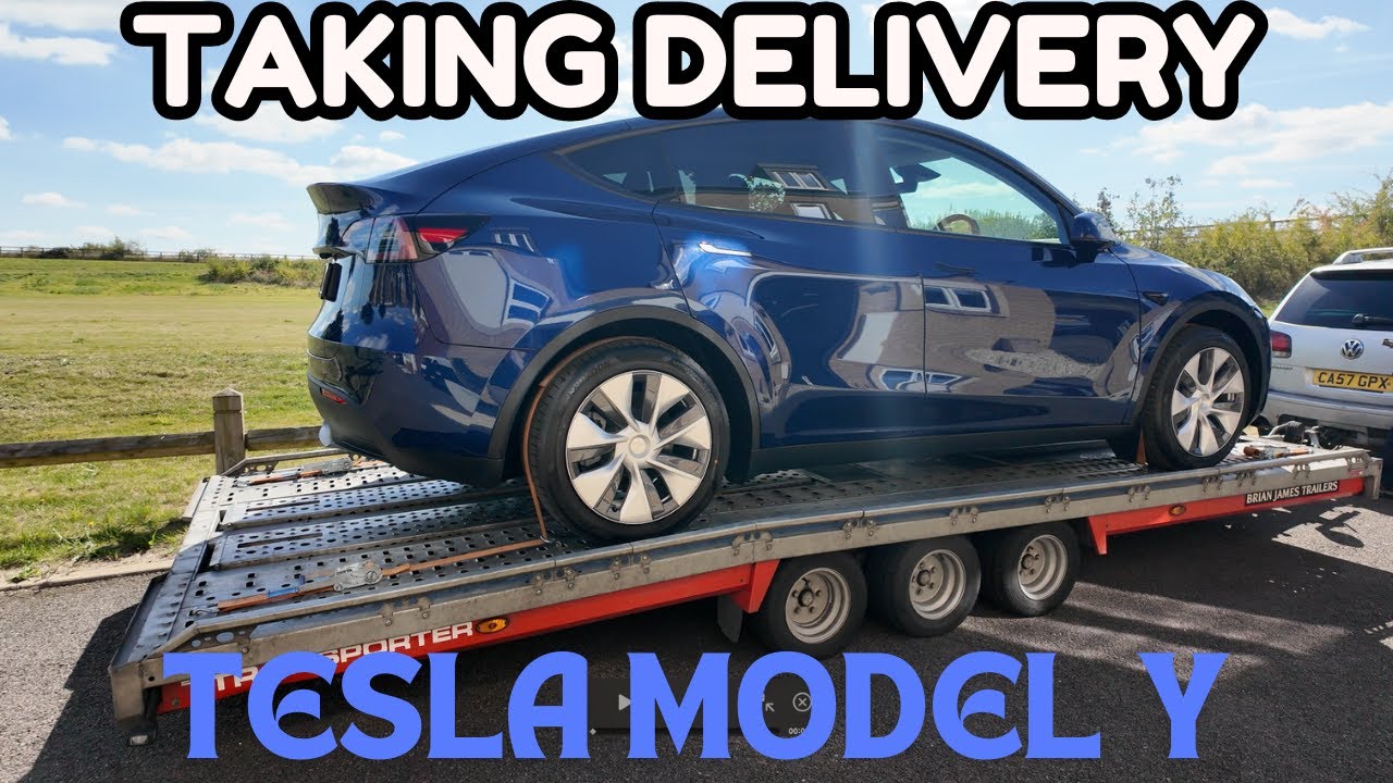 Tesla Model Y Delivery Day is Finally Here! Unboxing and First ...