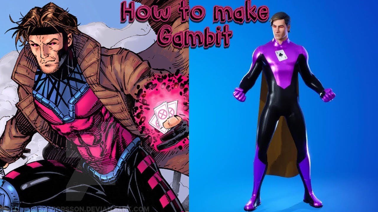 " How To Make Gambit " | Fortnite - YouTube