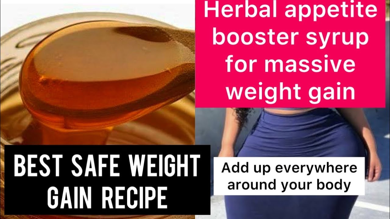 Herbal appetite-weight gain syrup booster ||3days visible results - YouTube