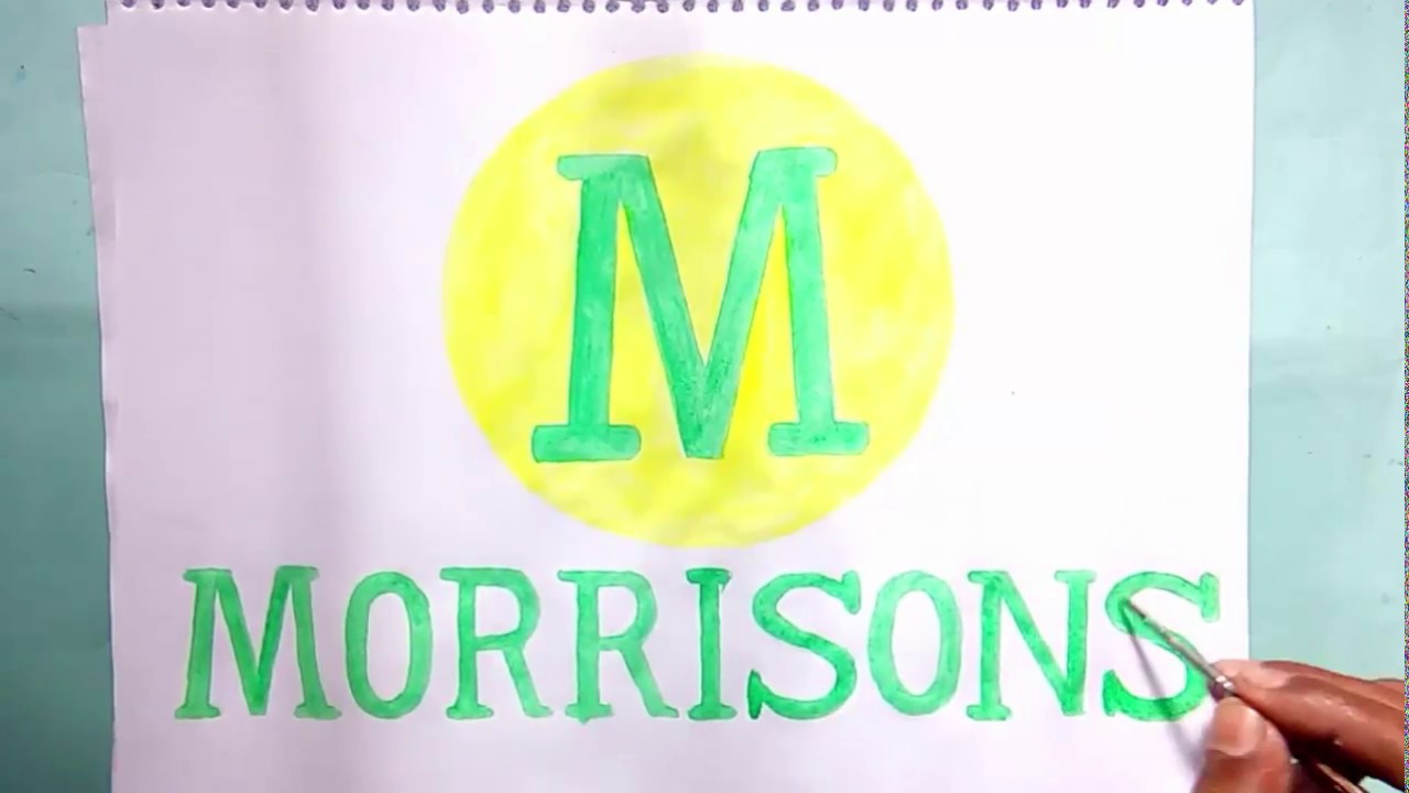 How to draw the Morrisons logo - YouTube