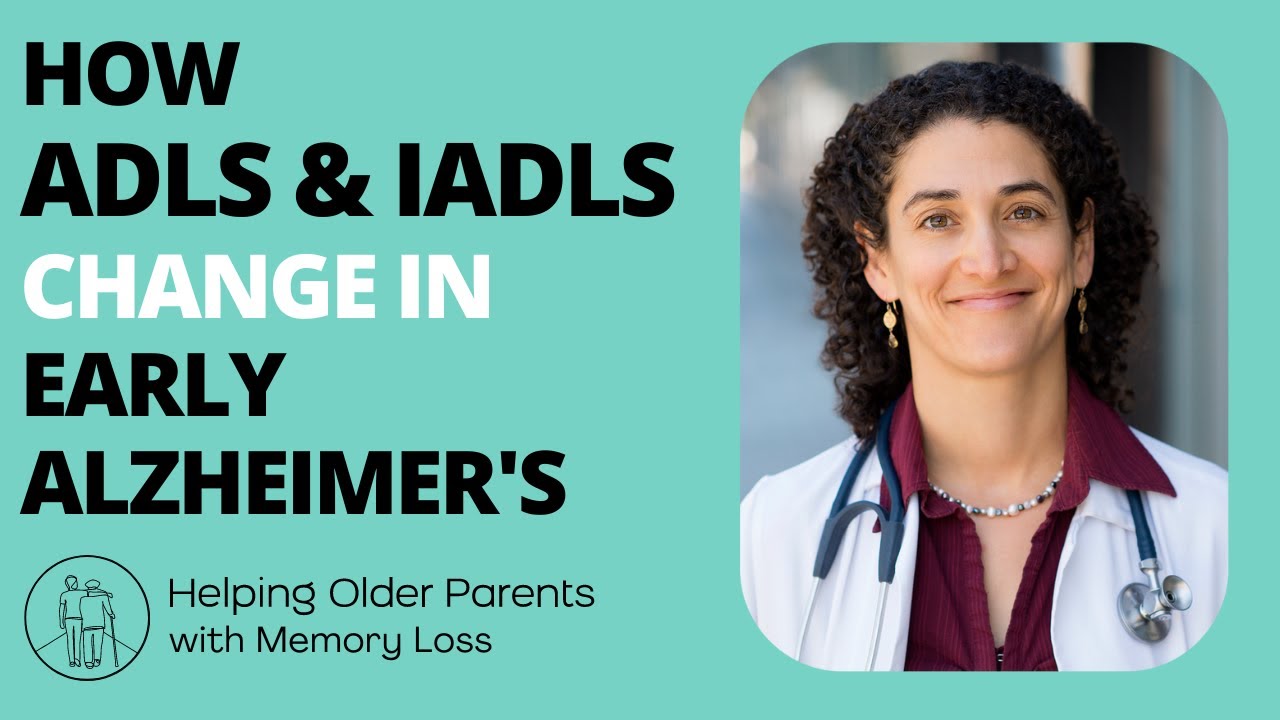 How ADLs and IADLs change in early Alzheimer's – HOP ML Podcast - YouTube