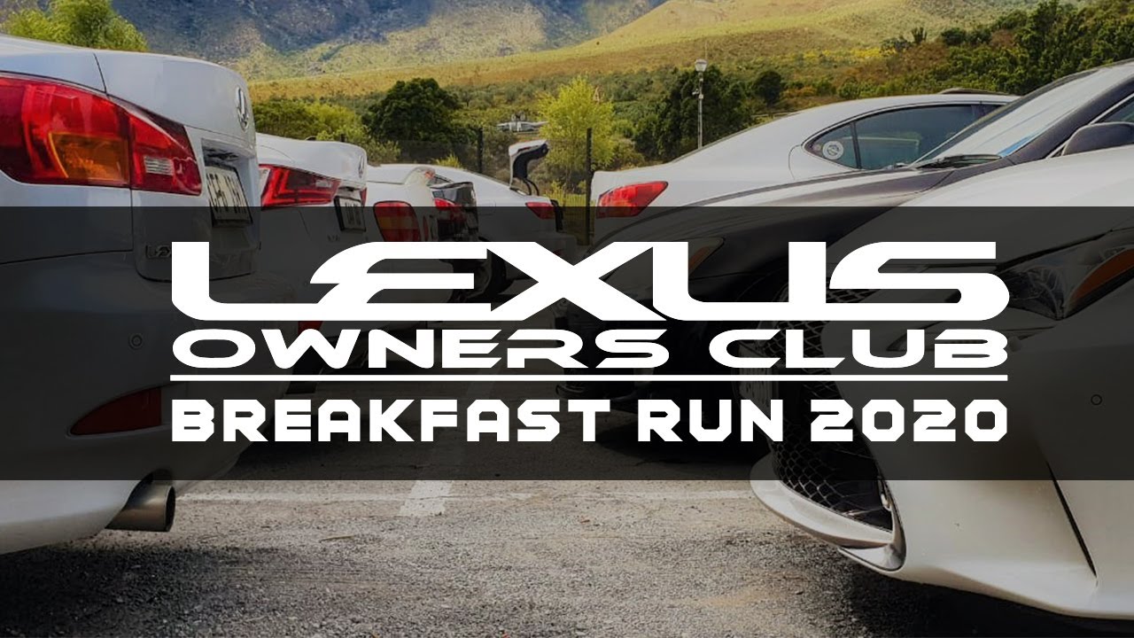 Lexus Owners December 2020 Breakfast Run - YouTube