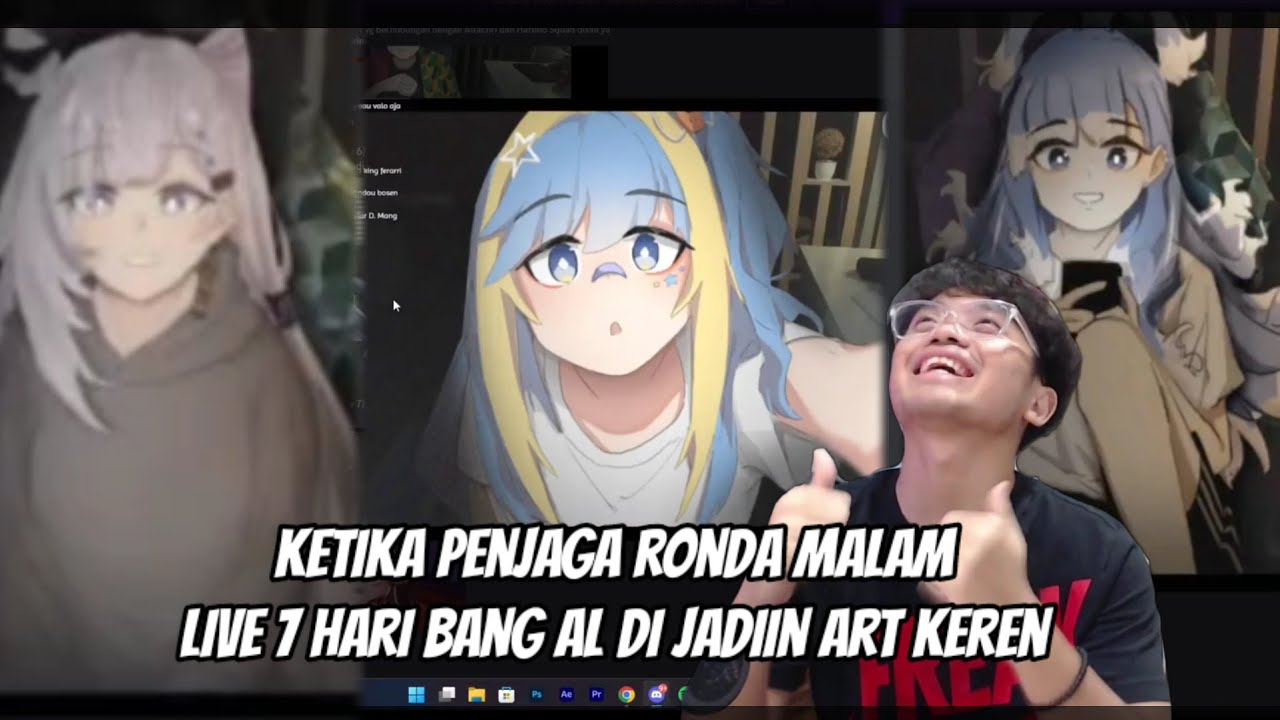 Bang AL review fanart keren di day terakhir live 7 hari - YouTube