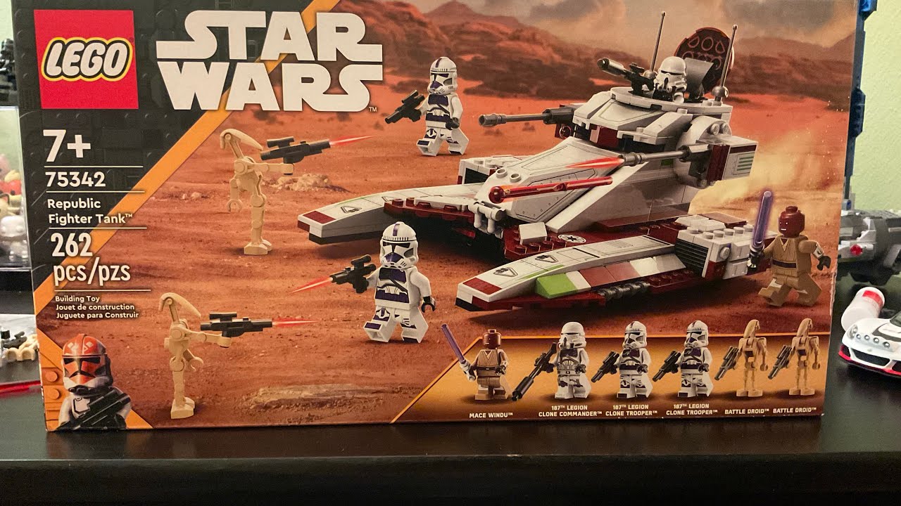 Republic Fighter Tank ( set 75342 ) - YouTube