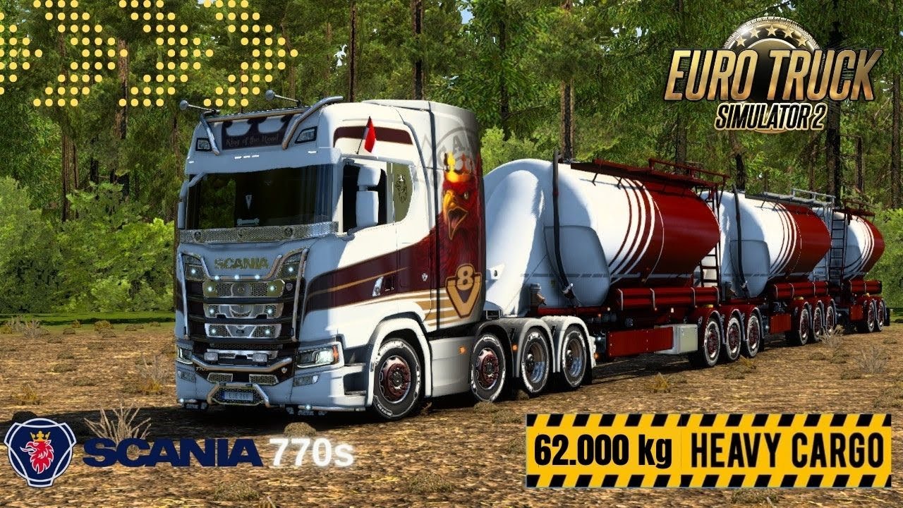 Deliver 62 Tonnes of Sand with Silo HCT Trailer | Euro Truck Simulator ...
