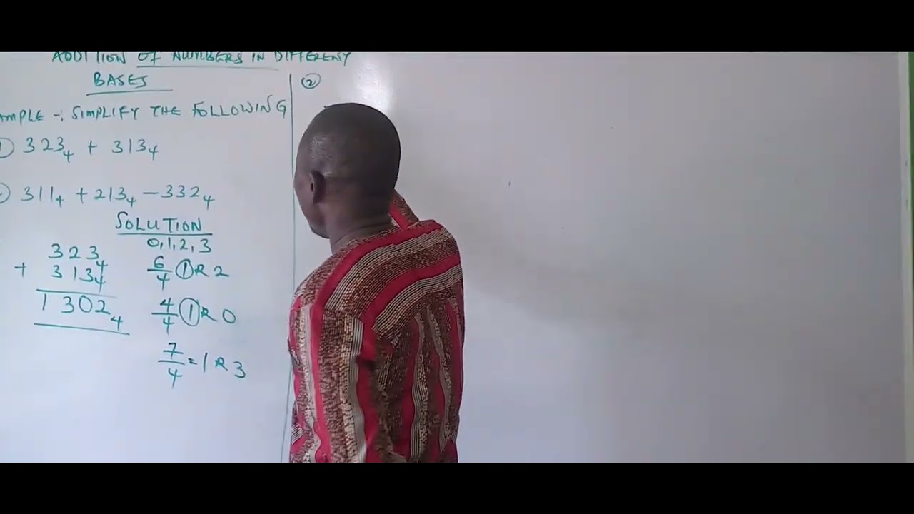 Additional and substration of binary numbers - YouTube