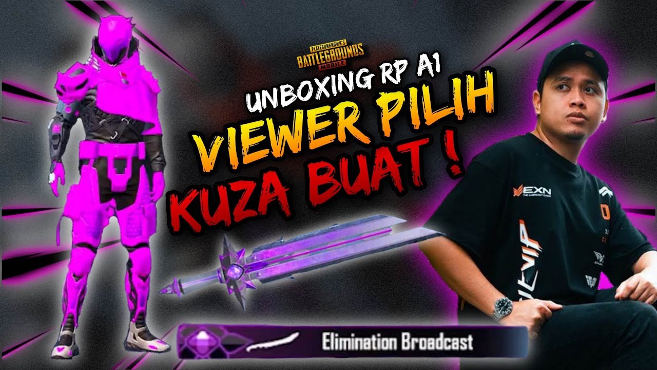 UPGRADE MACHETE & VIEWER YANG TENTUKAN WARNA BAJU KUZA ! | PUBG MOBILE ...