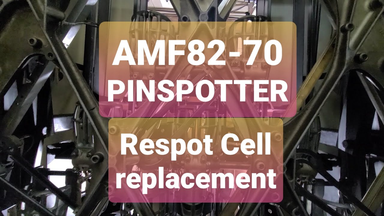 AMF82-70 PINSPOTTER RespotCell Assembly replacement - YouTube