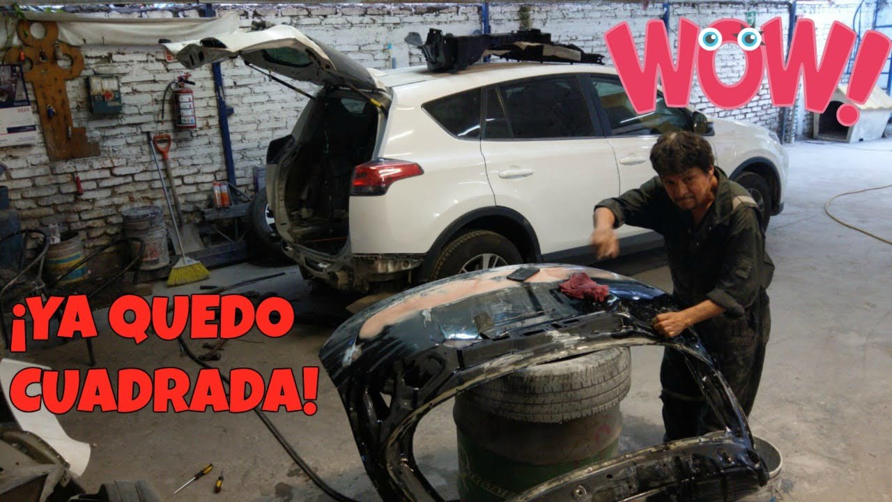 HOJALATERIA para RAV4/PINTURA para Seat LEON/Versa CHOCADO/Mas AUDIS ...