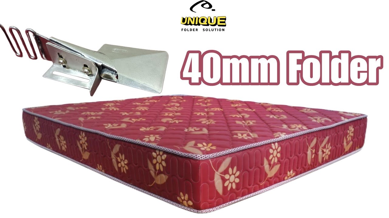 40mm Mattress nivad ( piping ) binder folder Unique folder - YouTube