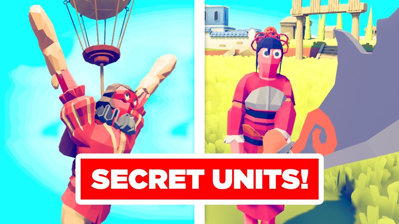 How To Unlock SECRET UNITS in Totally Accurate Battle Simulator ...