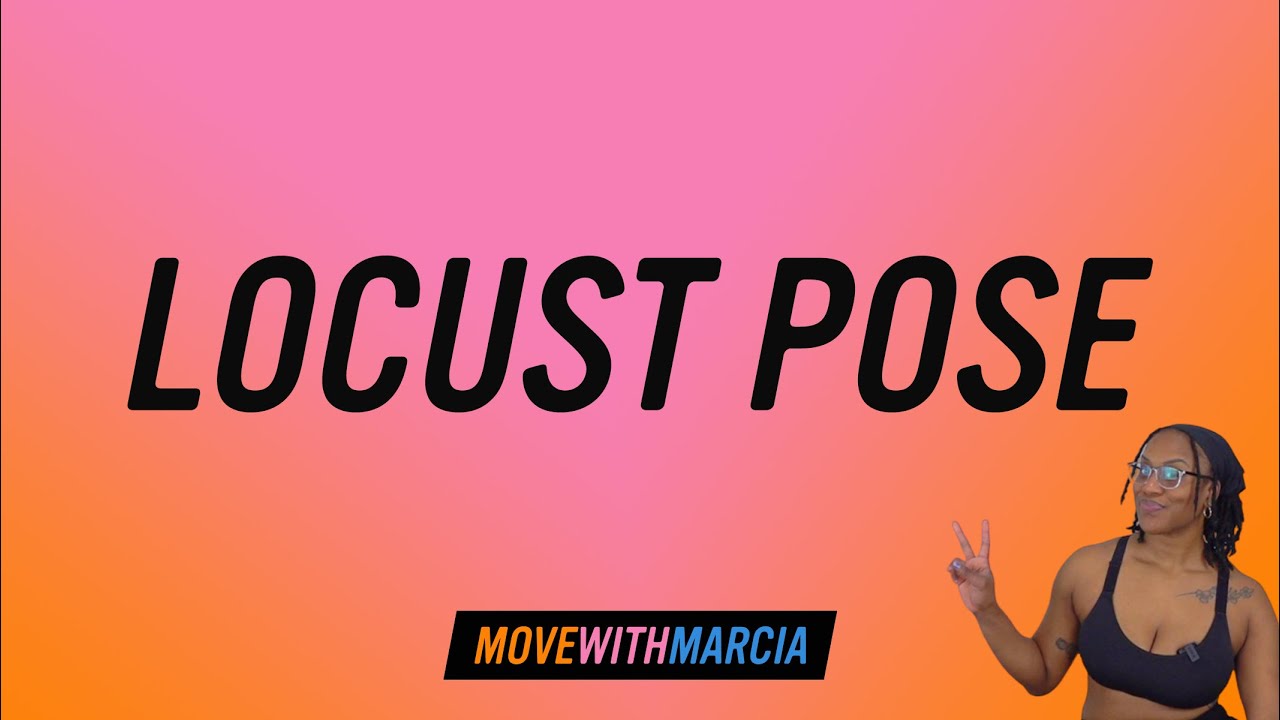 Locust Pose for Strong Back & Shoulders - YouTube