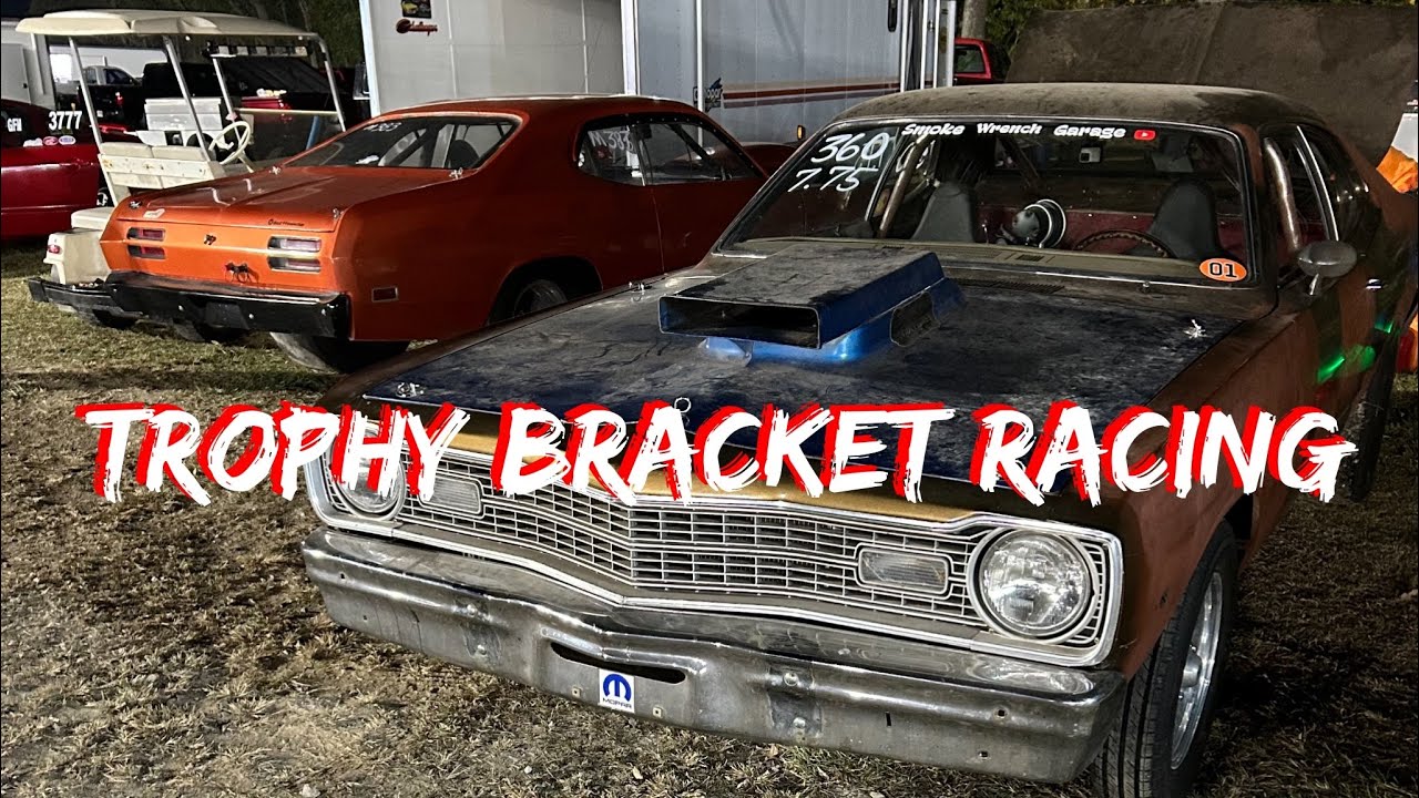 Smoke Wrench Garage WINS 1/8 mile Trophy Bracket Drag Racing at US60 ...