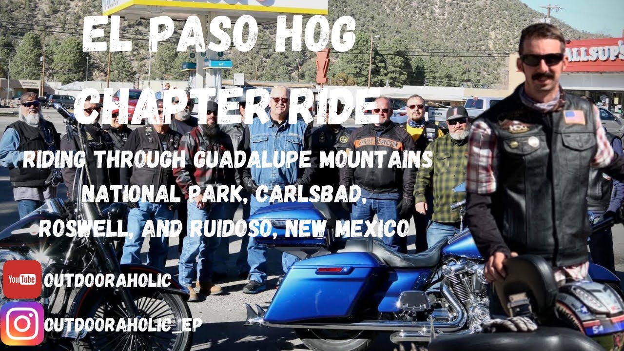 El Paso HOG Chapter Ride though Guadalupe Mountains NP, Carlsbad ...