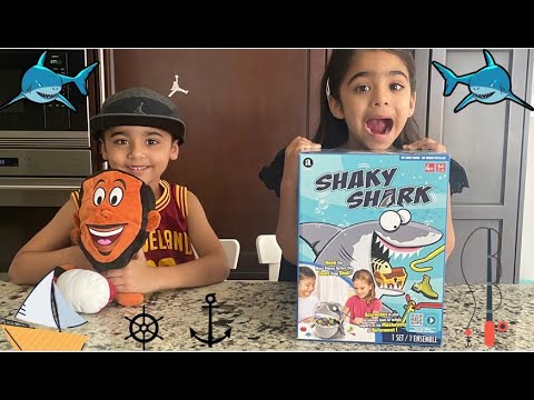 SHAKY SHARK! || Fun kids game|| - YouTube