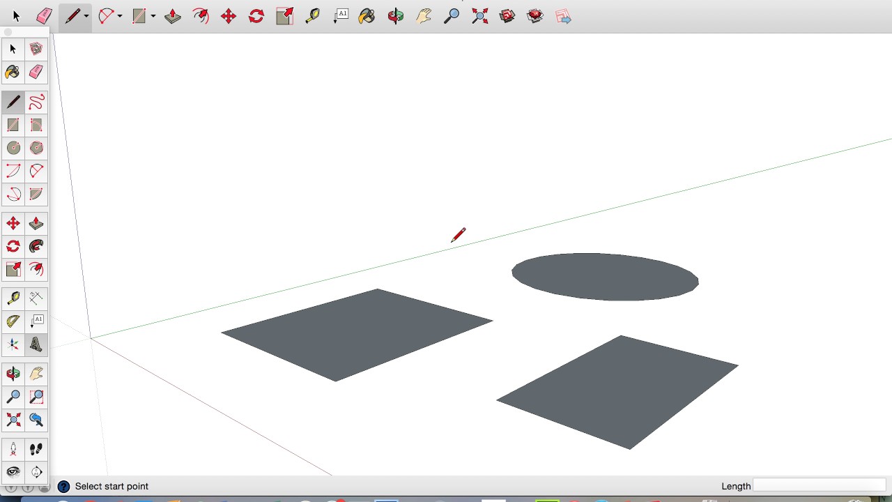 Drawing Basic 3D Shapes - Google Sketchup - YouTube