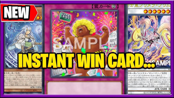 Yugioh Instant Win Conditions