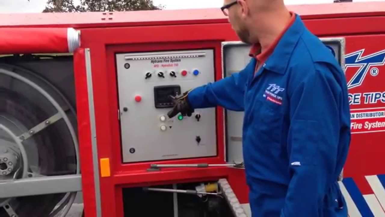 Hytrans Fire System - YouTube