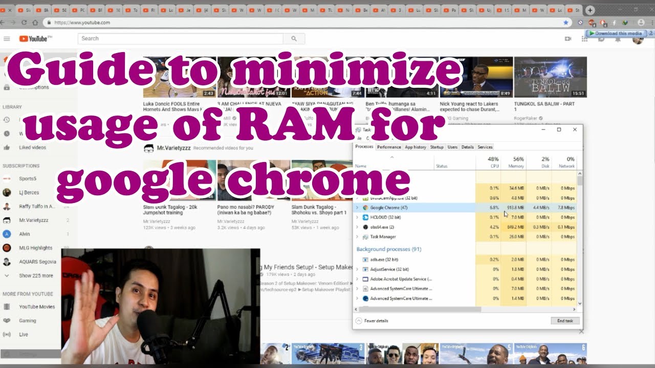 Google Chrome Performance Boost Guide - Kill the Chrome Memory (Improve ...