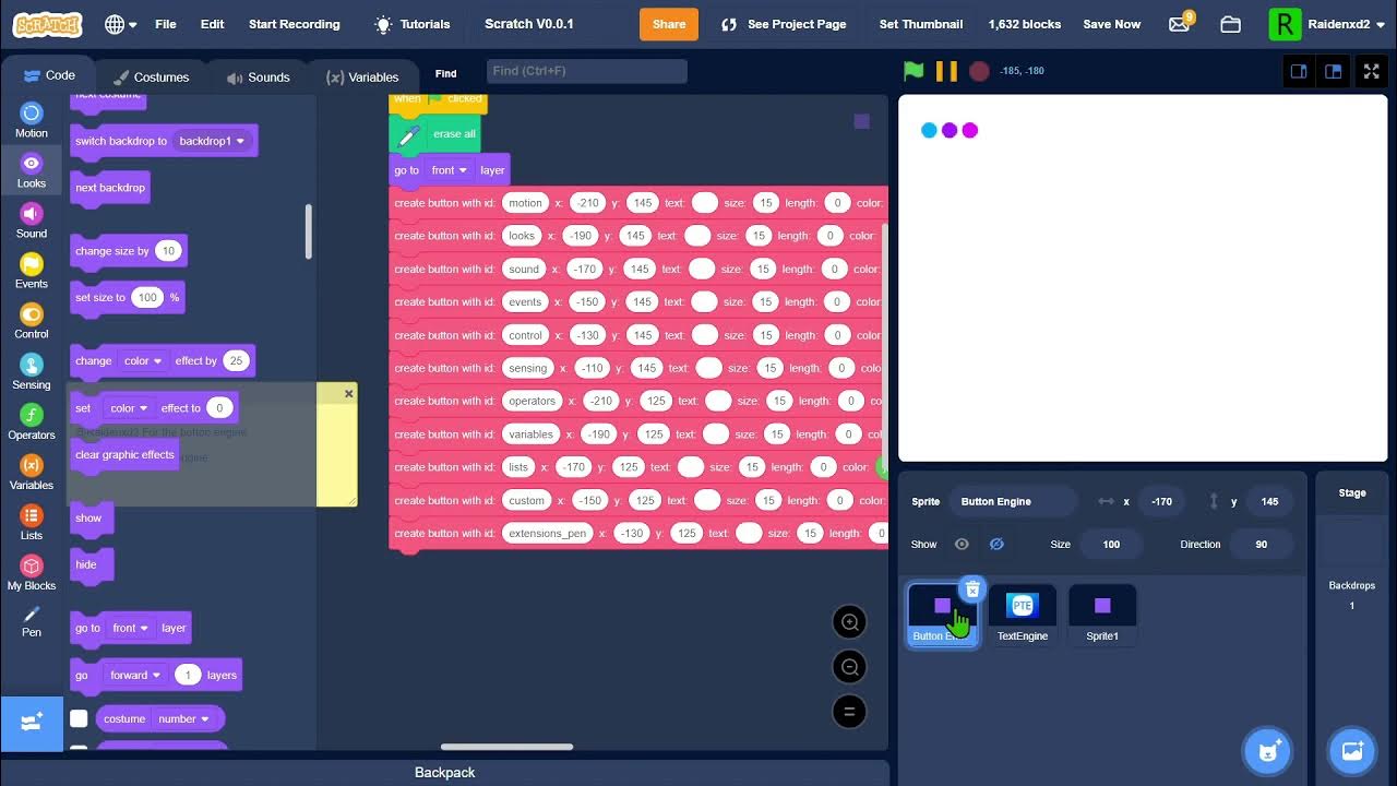 Time lapse of me attempting to recreate Scratch inside of Scratch | Part 1 - YouTube