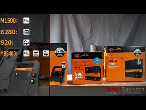Gallagher Fence Energizers Overview at RedstoneSupply.com - YouTube
