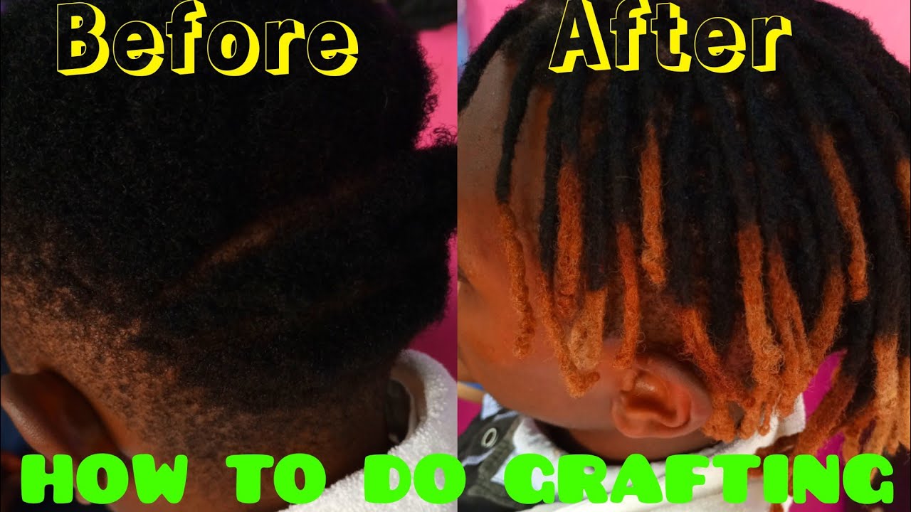Grafting On Short Natural Hair | Dreadlocks Reattachment | How To Re ...