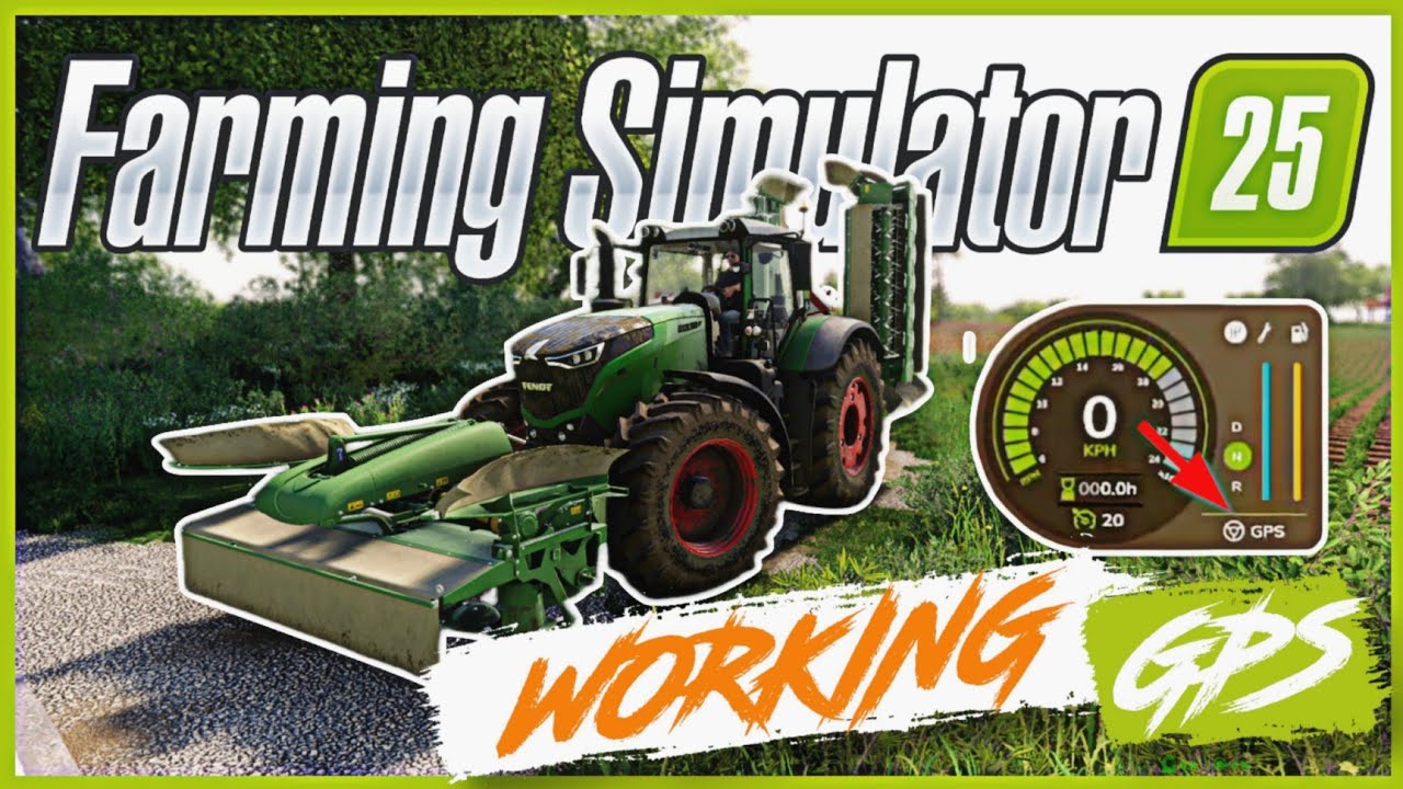 Farming Simulator 25 : Exploring GPS Functionality in FS 25: Gameplay ...