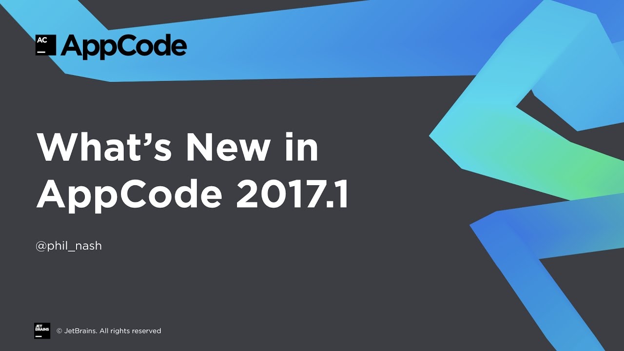 What's New in AppCode 2017.1 - YouTube