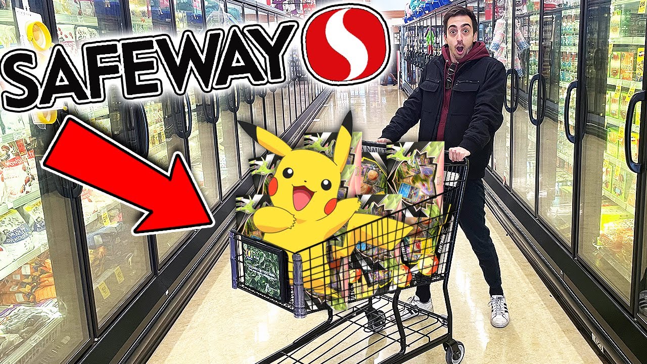 Safeway's Surprising Pokémon Card Selection (opening what I found ...