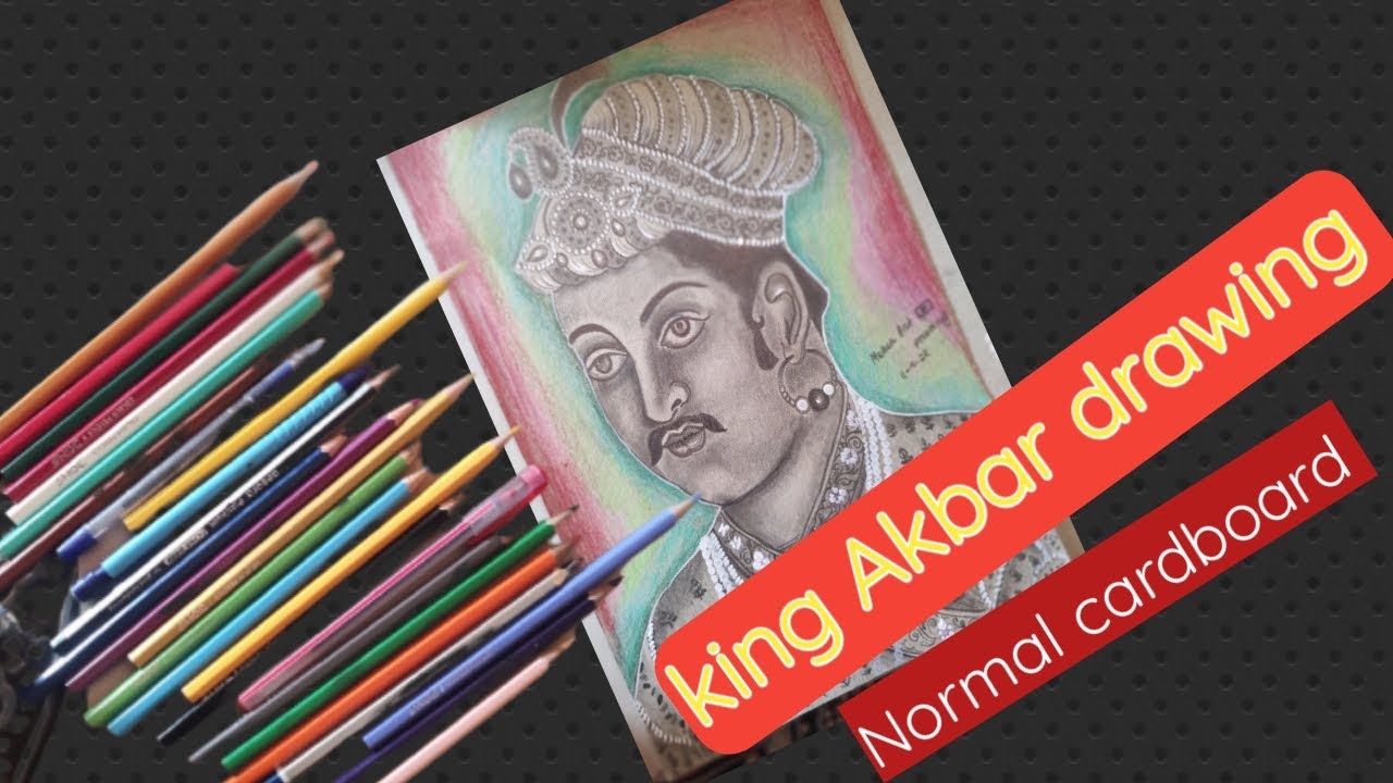ରାଜା ଆକବର ଡ୍ରଇଂ,king Akbar drawing,meher art premraj. - YouTube