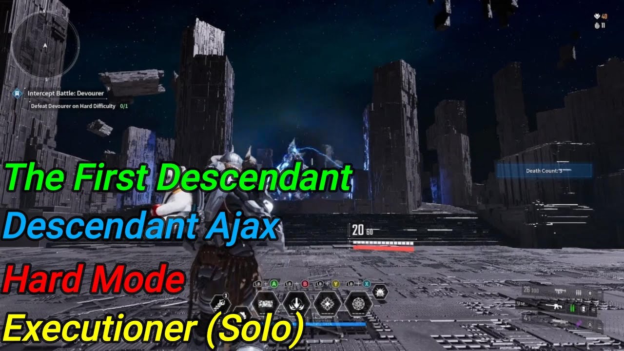 🎮The First Descendant 😁Hard Mode 😀Ajax 😁Executioner 😃(Solo) 😎 - YouTube