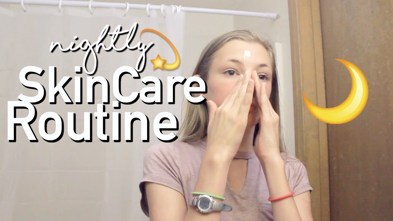 my skincare routine :) - YouTube