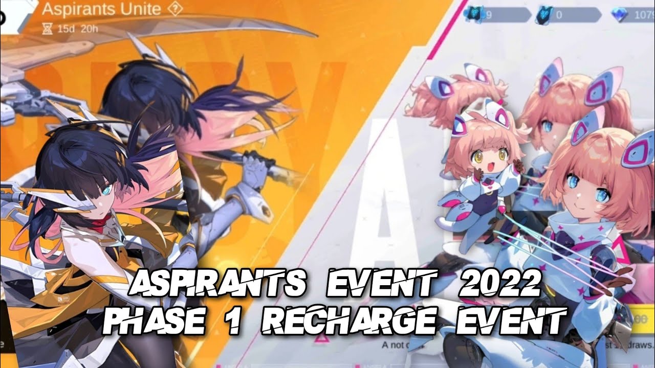 ASPIRANT EVENT 2022 PHASE 1 RECHARGE EVENT! (Trying To Get Angela ...