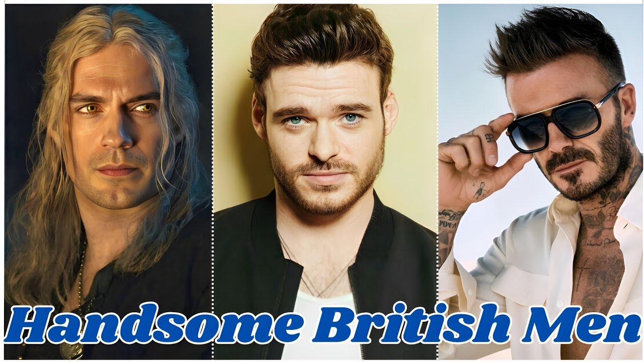 10 Handsome British Men || Top One Data - YouTube