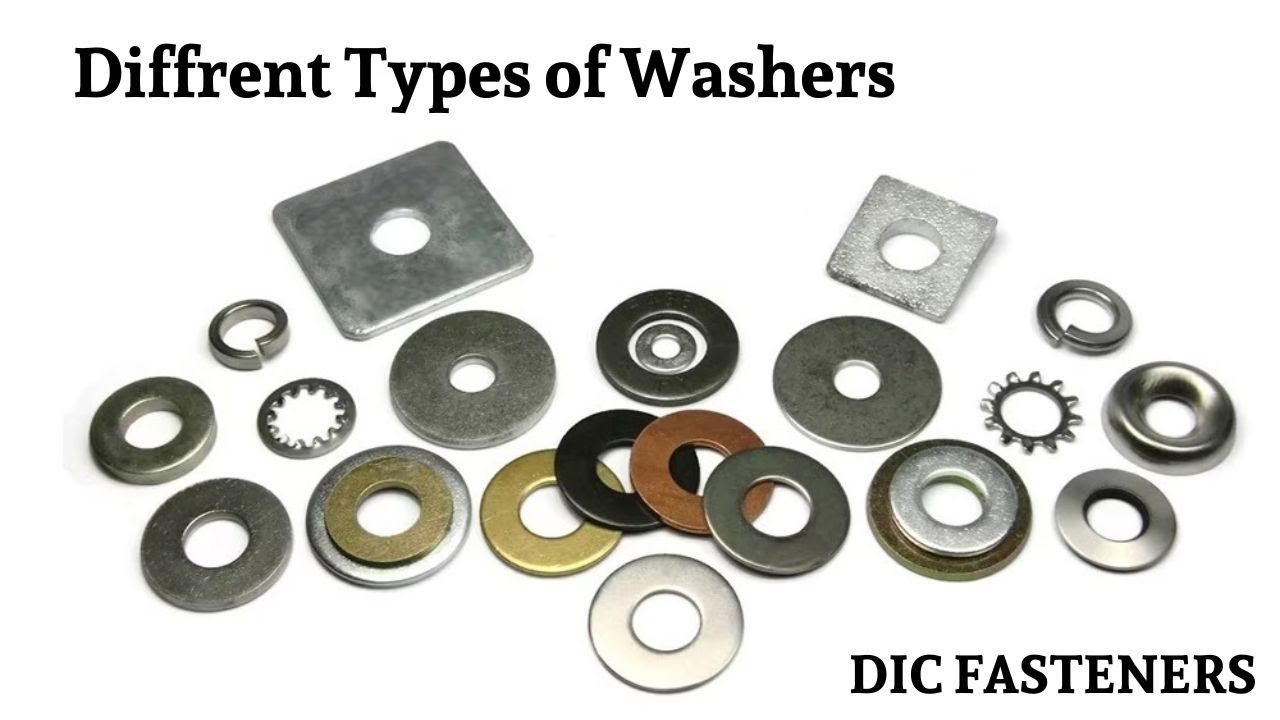 Different types of Washers | DIC | Dedicated Impex Co - YouTube