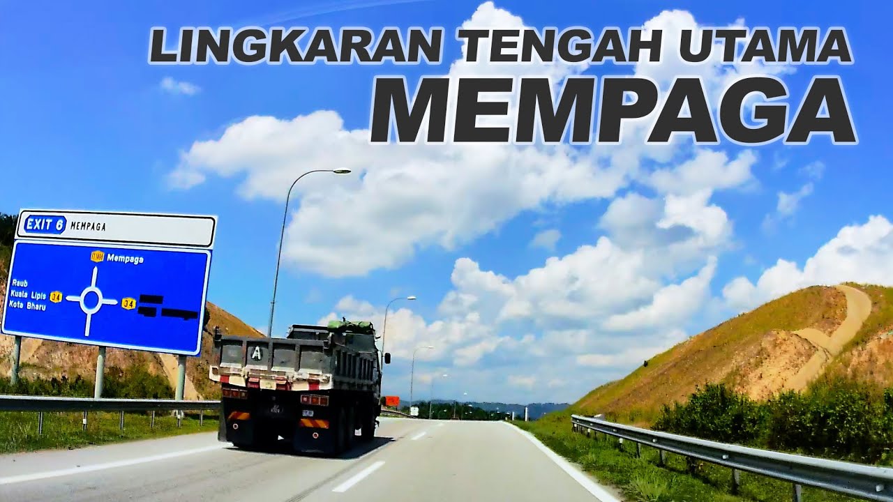 Lebuhraya KL Karak - Tol Bentong - Persimpangan & Bulatan Mempaga ...