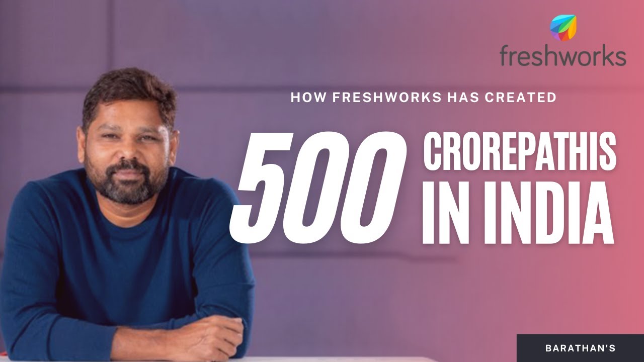 How Freshworks made 500 Crorepatis ? | Inspirational journey of Girish ...