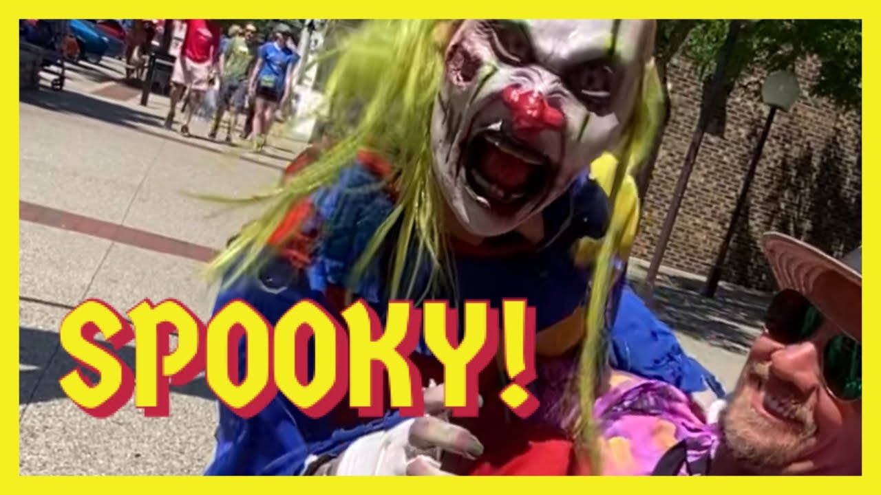 Scary Clown Attack! (In Broad Daylight) - YouTube