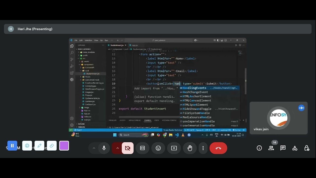 curd react with api node js part 1 - YouTube