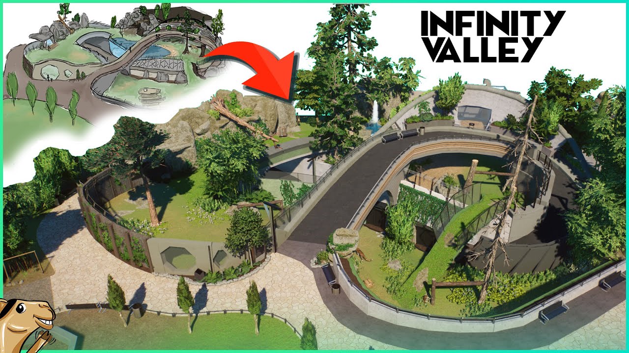 LEOPARD Infinity Habitat - From Concept to Planet Zoo Docu Speedbuild ...