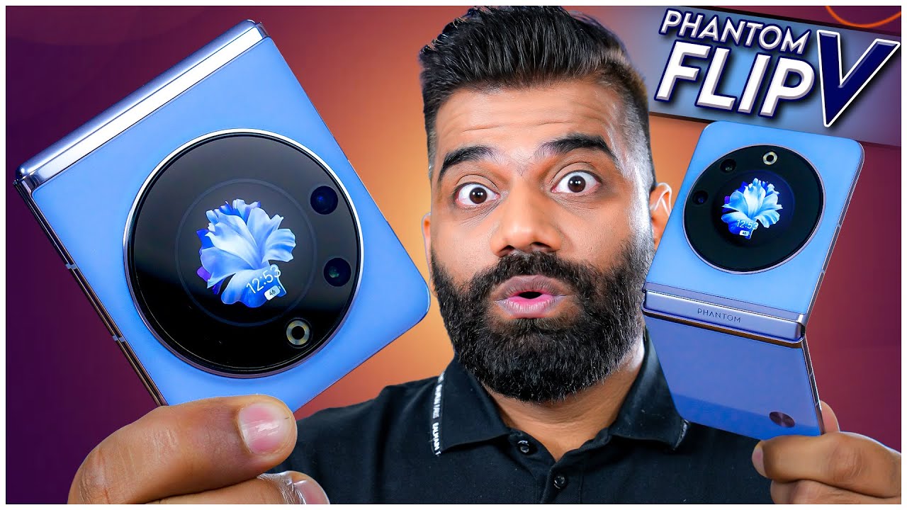 Tecno Phantom V Flip Unboxing & First Look - The Best Flip Experience?🔥 ...