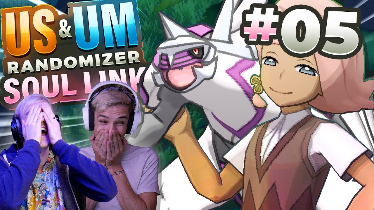 THIS TEAM IS INSANE! (Pokemon USUM Randomizer Soul Link • #05 • w ...