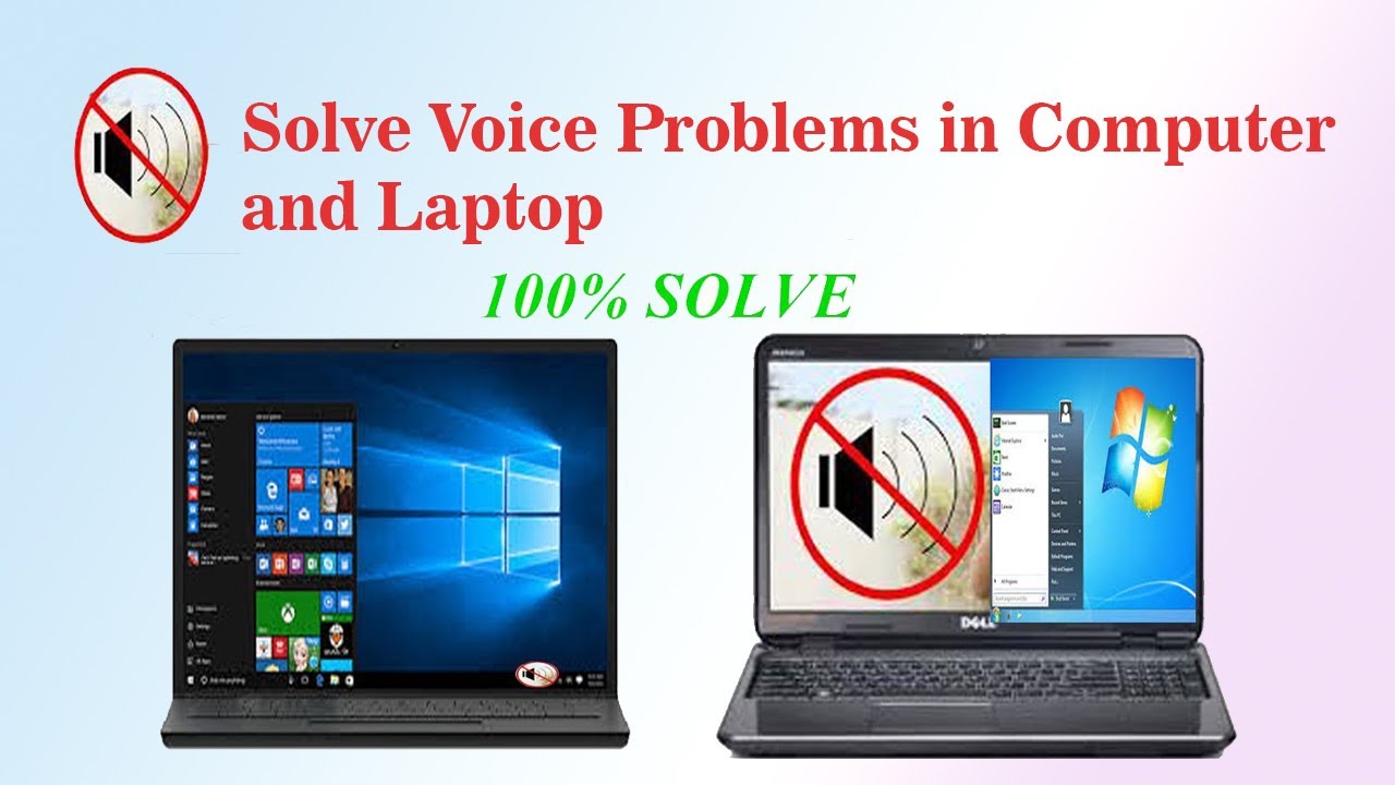 How To solve voice Problem in all Windows | Computer Me Sound Nahi Aa ...