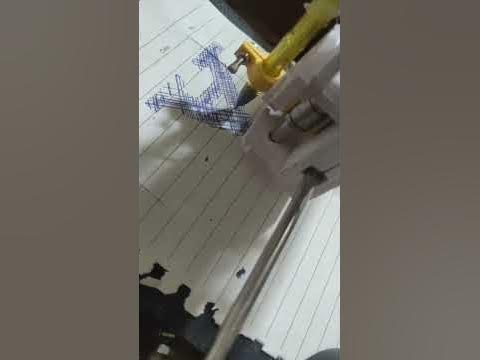 Arduino Pen plotter using grbl-28byj-48-servo (Year 1 project) - YouTube