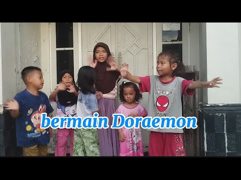 Bermain bersama teman teman main Doraemon - YouTube