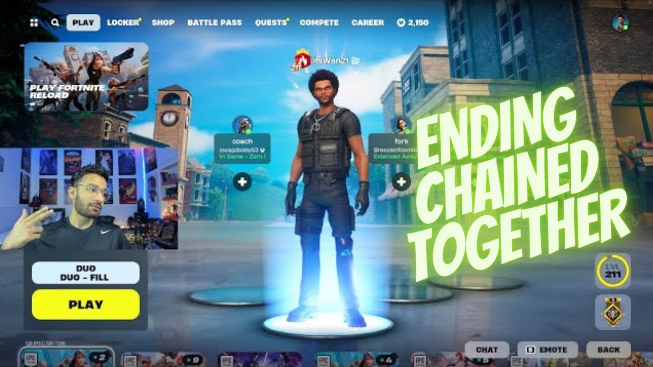 🔴LIVE - FORTNITE RELOAD THEN ENDING CHAINED TOGETHER !!! - YouTube